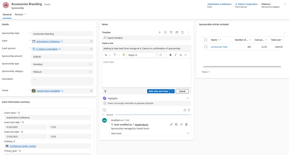 5 Events You Can Manage In D365 Customer Insights